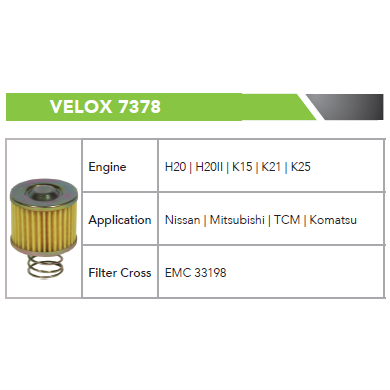 Fuel Filter - Fuel - Velox Industrial Parts - Velox Industrial Parts
